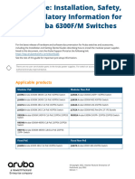 SOP - Configuration of The Aruba Switch Stack | PDF | Computer Science ...