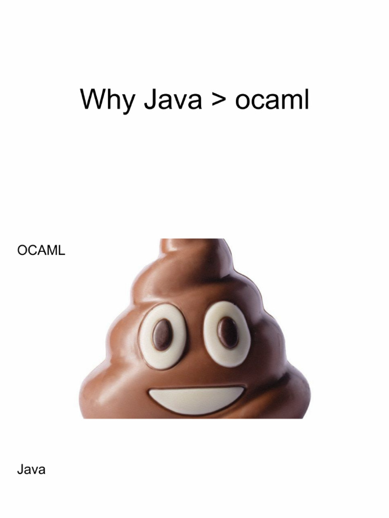 Why Java Sup Ocaml | PDF