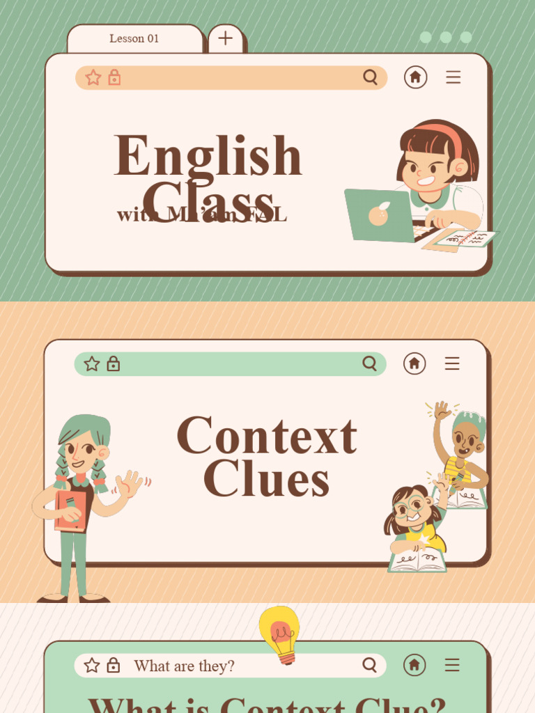 Lesson 1-Context Clues | PDF | Cognitive Science