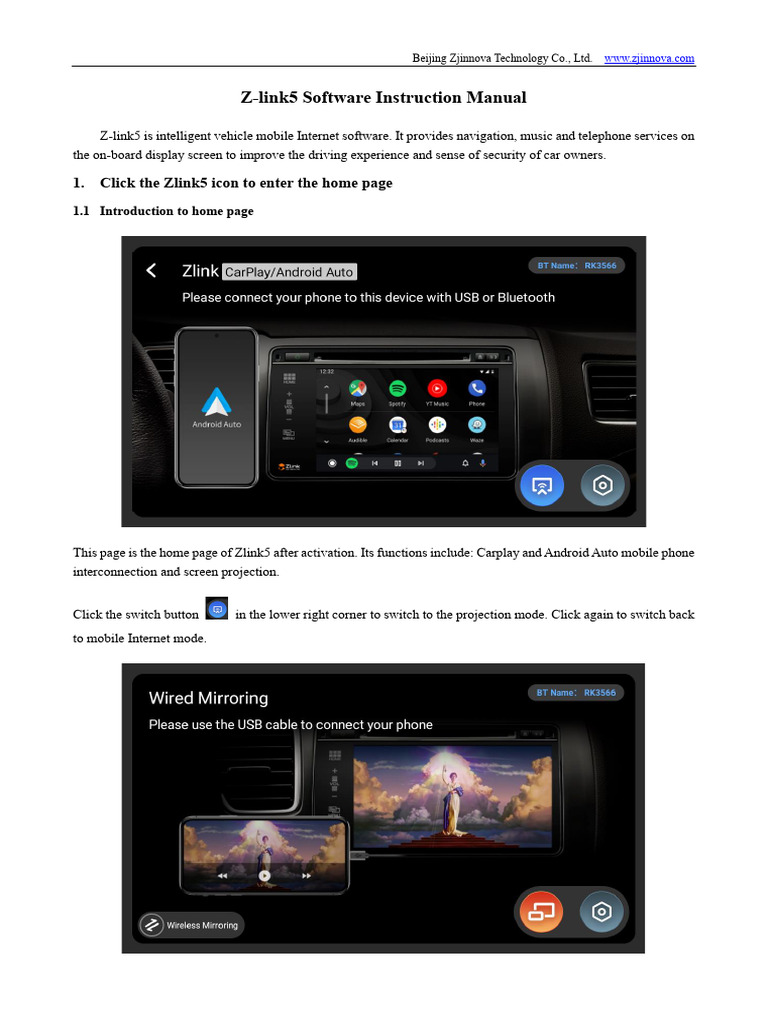 ZLink5 User Manual | PDF | Business | Technology & Engineering