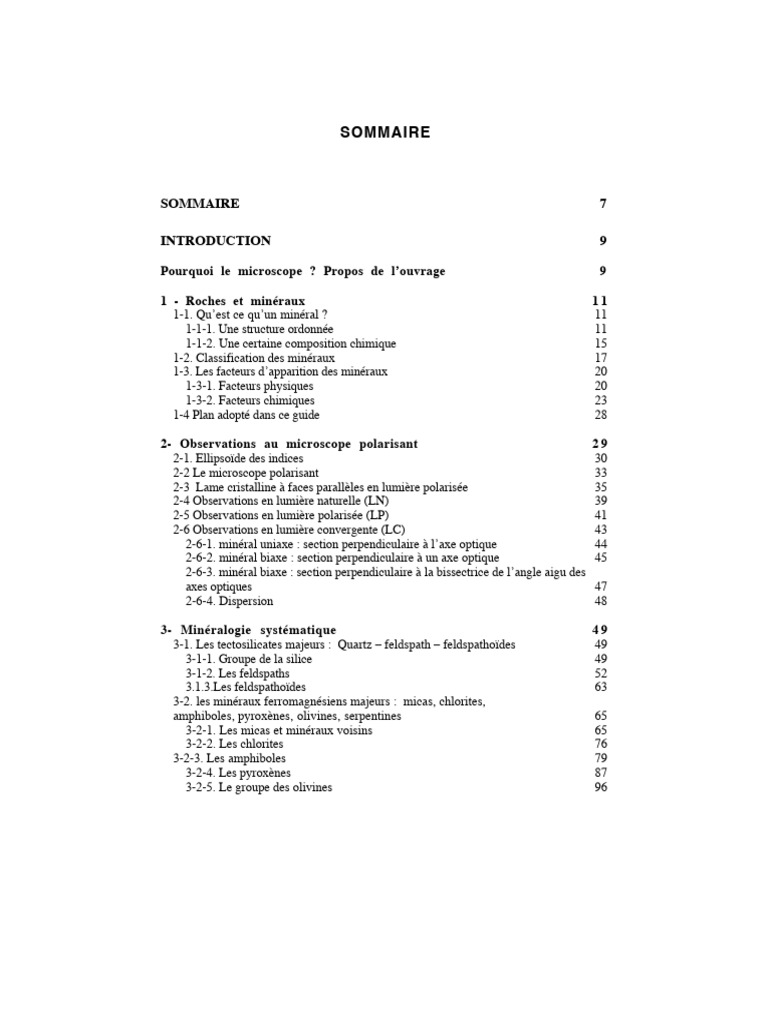 Les Min Roches Extr | PDF