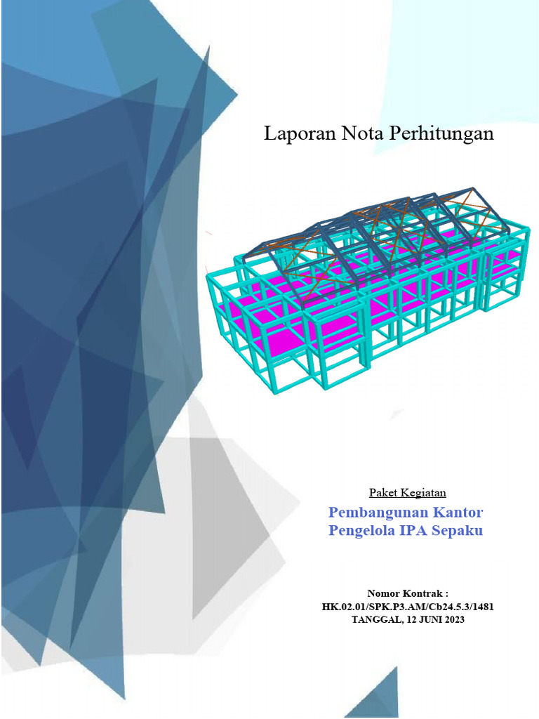 Rev Nota Desain Kantor Pengelola | PDF