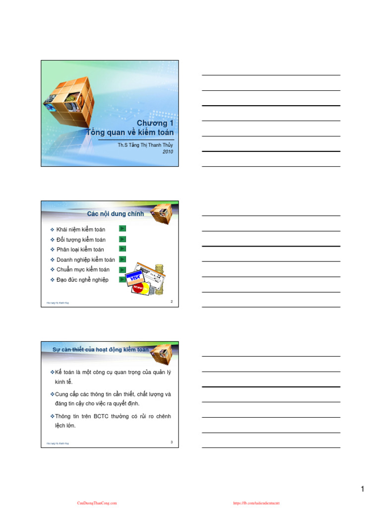 Nguyen Ly Kiem Toan Tang Thi Thanh Thuy Slide Ktoan (Cuuduongthancong - Com) | PDF