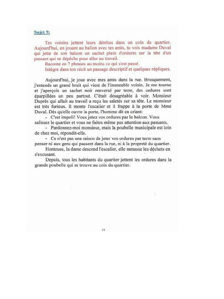 Expression écrite | PDF