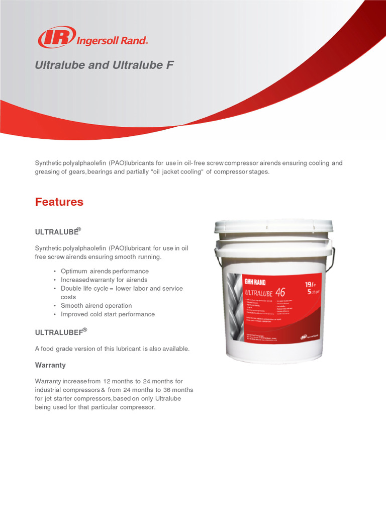 Ultralube-and-Ultralube-F_en | PDF