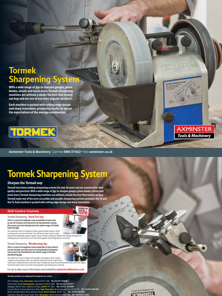 Tormek Sharpening 2017 | PDF | Knife | Blade