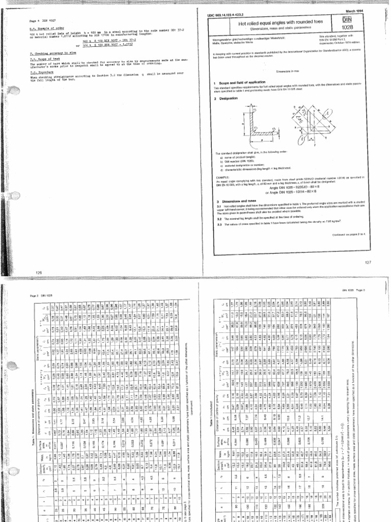 DIN_1028_Equal_angles | PDF
