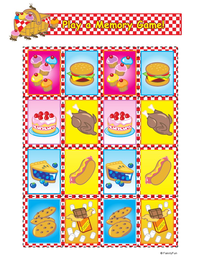 Memory Card Game Instructions | PDF | Home & Garden | Art
