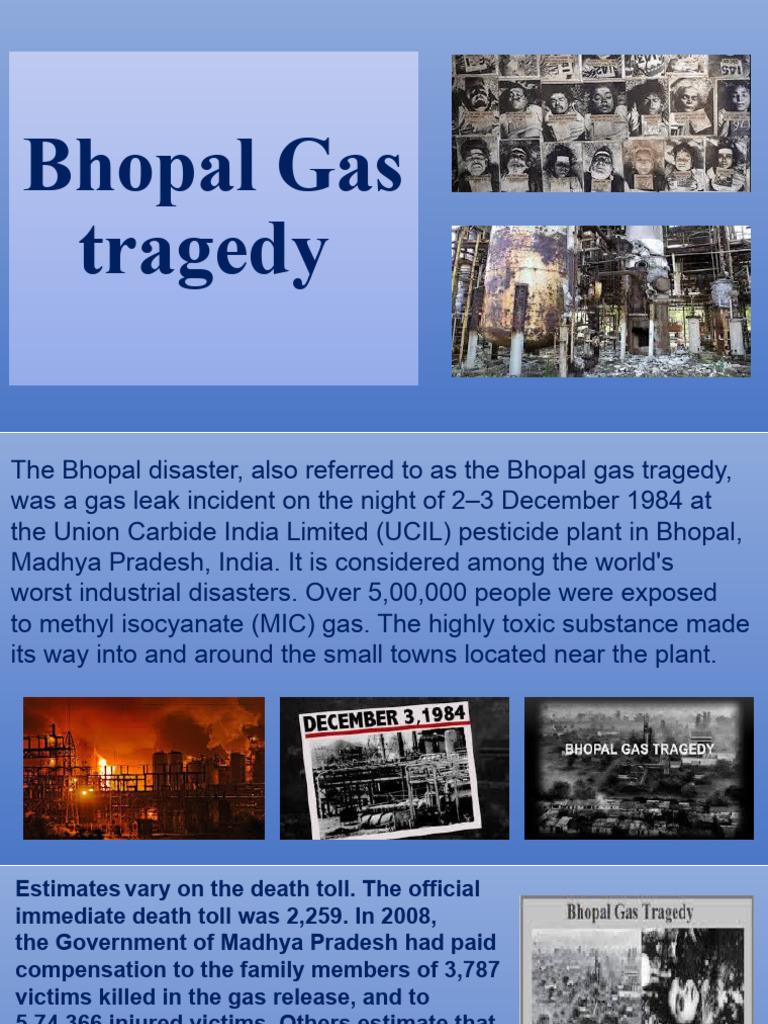 Bhopal Gas Tragedy | PDF