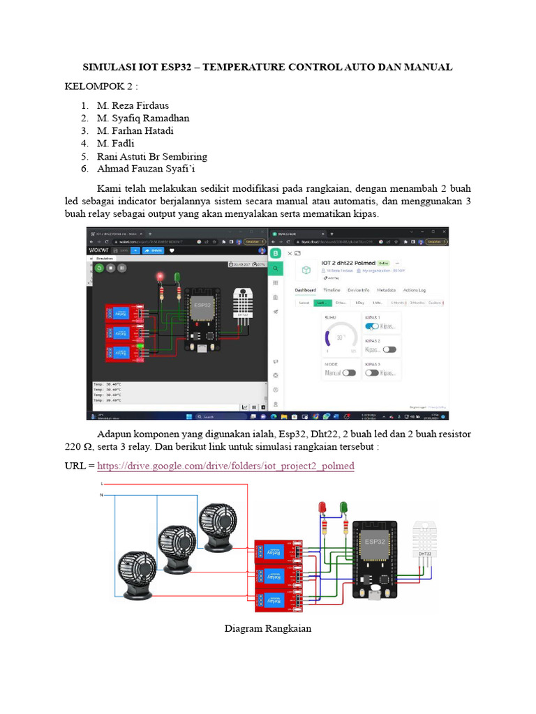 Simulasi Iot Esp32 | PDF