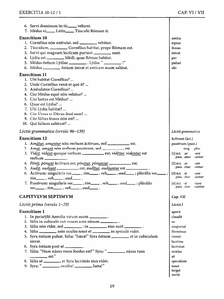 Exercitia Cap. Vii | PDF