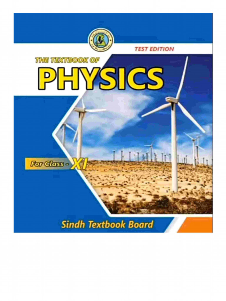 Sindh Text Book Board Class 11 New Physics Book | PDF