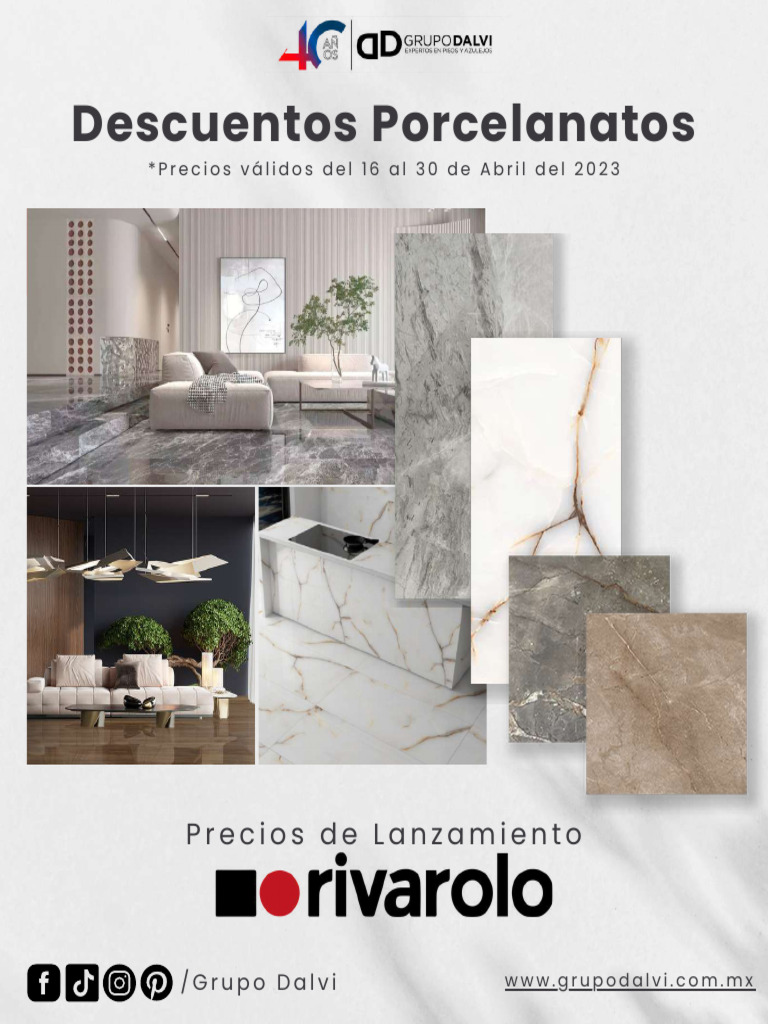 Grupo Dalvi Porcelanicos | PDF | Hogar, jardinería y bricolaje