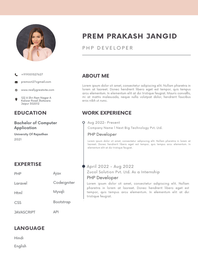 Prem CV Resume | PDF