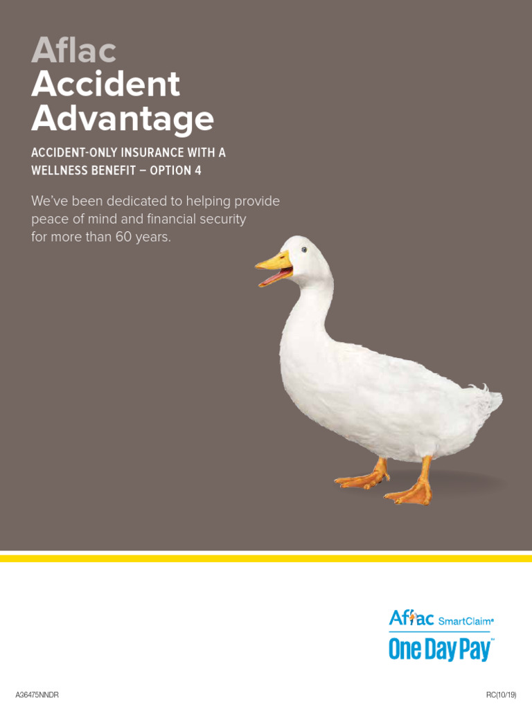 Aflac Accident Advantage Insurance Overview | PDF | Insurance ...