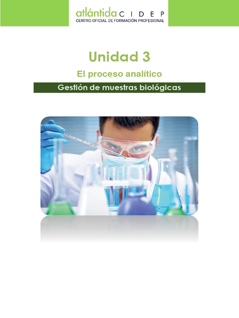 Unidad 3: El Proceso Analítico | PDF | Sensibilidad y especificidad ...