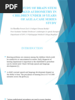 Stenger Test Procedure for Malingering | PDF | Hearing Loss | Ear