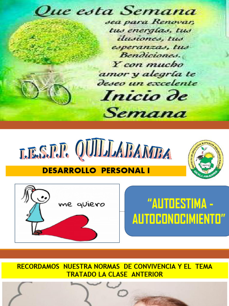 Auoestima Autoconocimiento Pdf Autoestima Amor