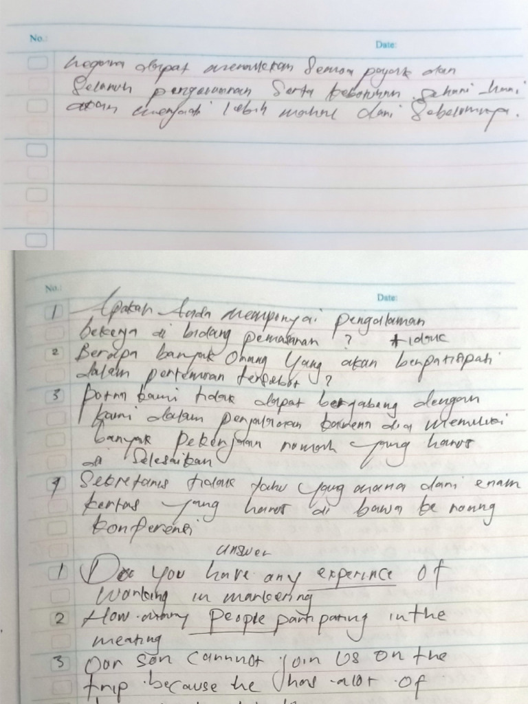 File Bhs Inggris Kelas B | PDF