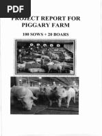 Pig Farming Layout and Planning Guide | PDF | Livestock | Domestic Pig