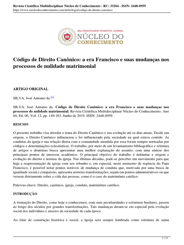 Codigo de Direito Canonico | PDF | Igreja católica | Papa