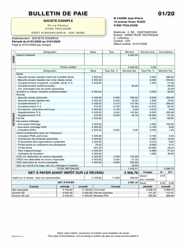 Bulletin de Solde | PDF