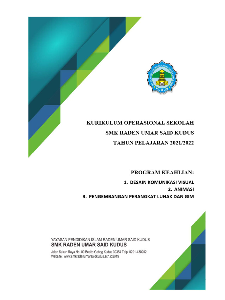 Kos SMK Rus Kudus TP.2021-2022 Rev.2 | PDF