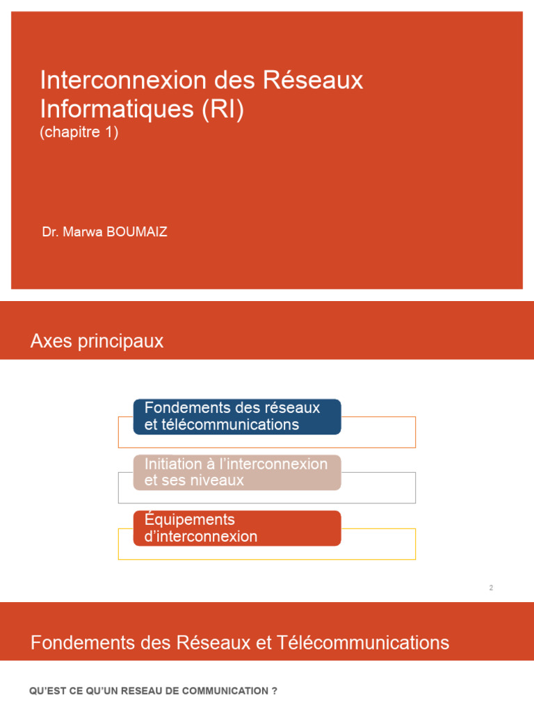 Inter Connexion | PDF | Réseau informatique | Ethernet