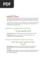 6 Kalimas (English) | PDF | Prophets And Messengers In Islam | Theology