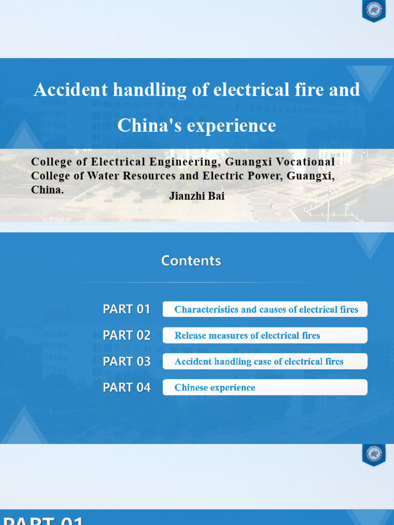 Electrical Fire Prevention and Response | PDF | Insulator (Electricity ...