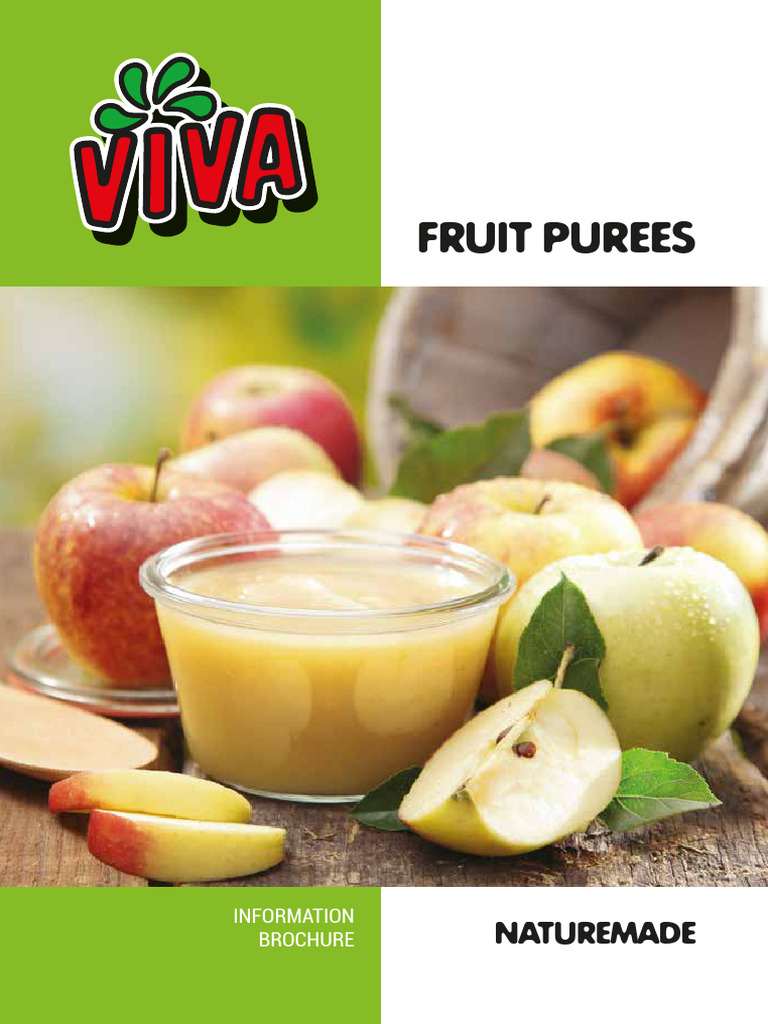 VIVA Company Puree Catalog | PDF | Fruit | Food And Drink