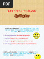 A2 Key Speaking: Food Discussion | PDF