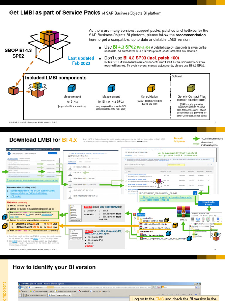 getting-the-right-LMBI-version | PDF | Java (Programming Language) | Java (Software Platform)