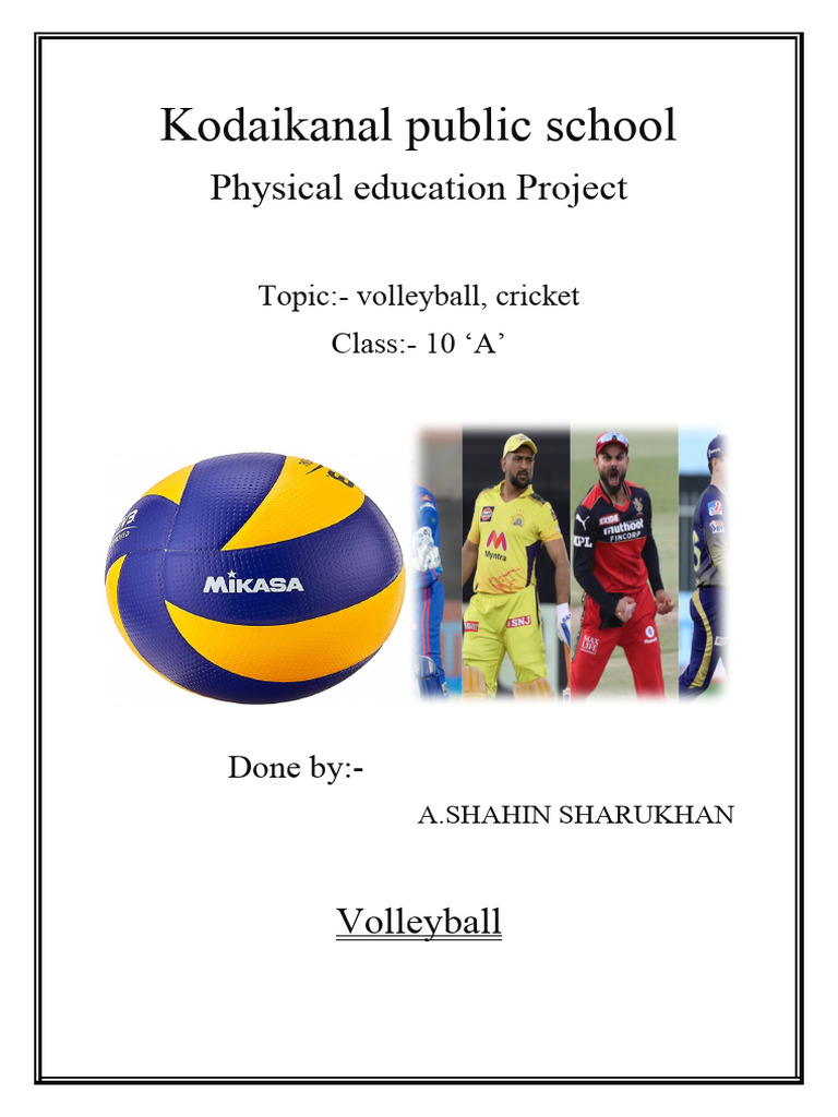 Kodaikanal Public School: Physical Education Project | PDF