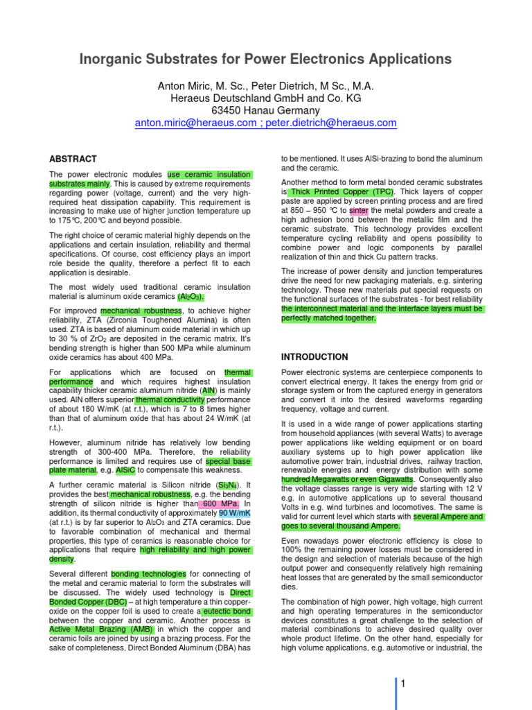 Inorganic Substrates For Power Electronics 2015-3 AMiric-PDietrich V8 ...