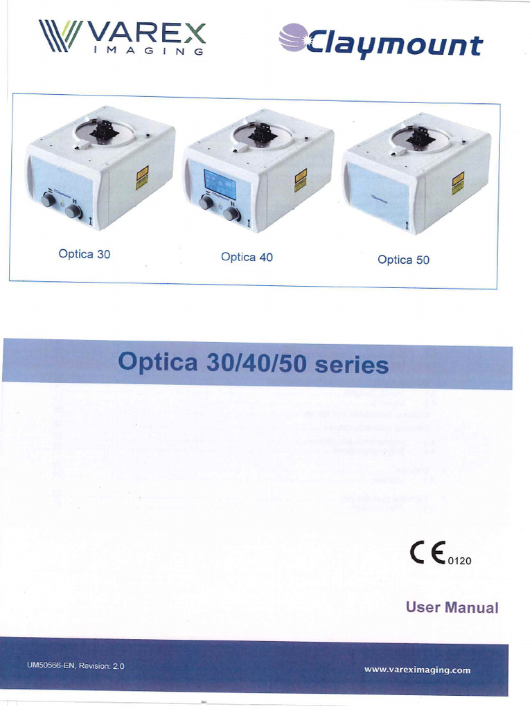 User Claymount - Optica 30-40-50 | PDF