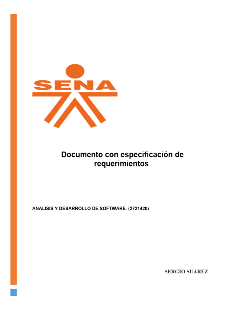 Documento Con Especificacion de Requerimientos | PDF | Red mundial | Internet y web