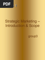Chap 001 | PDF | Strategic Management | Marketing Strategy