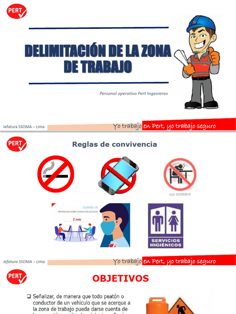 Delimitacion de La Zona de Trabajo | PDF | Peatonal