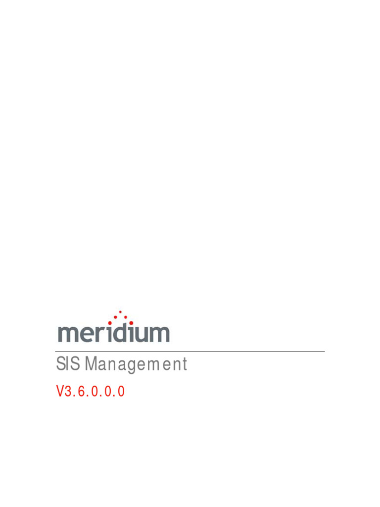Meridium APM SIS Management V3.6.0.0.0 | PDF | Safety | Systems Engineering