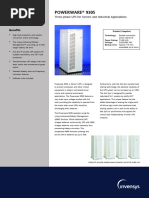 Eaton UPS 93T 15-80kW Technical Specification (Standard Model) | PDF ...
