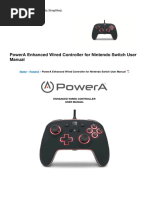01 - Powera Spectra Infinity - Enhanced Wired Controller Xbox Manual ...