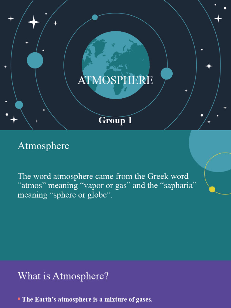 Atmosphere | PDF | Atmosphere Of Earth | Atmosphere