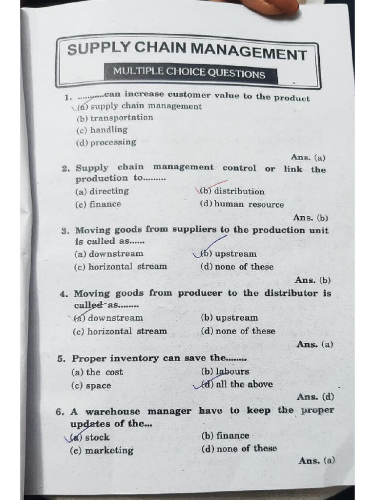 Supply Chain Management | PDF