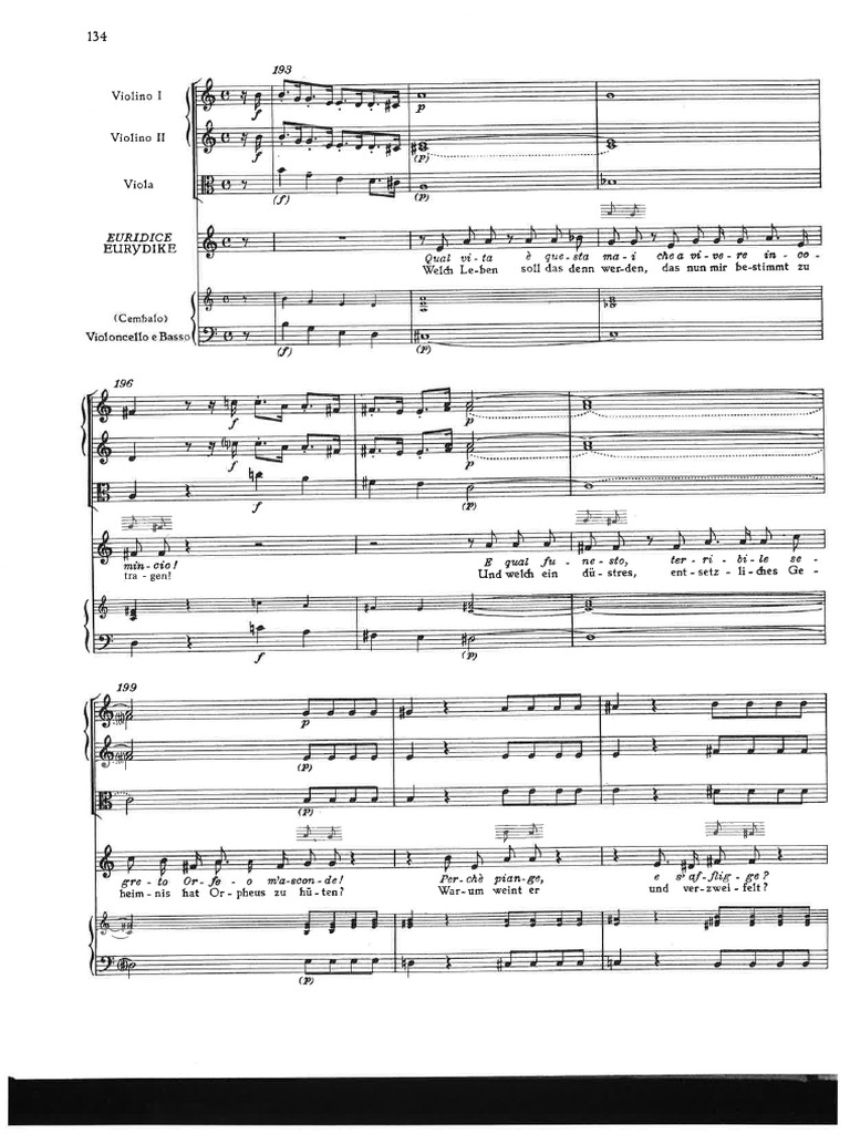 Che fiero momento - C.W. Gluck | PDF