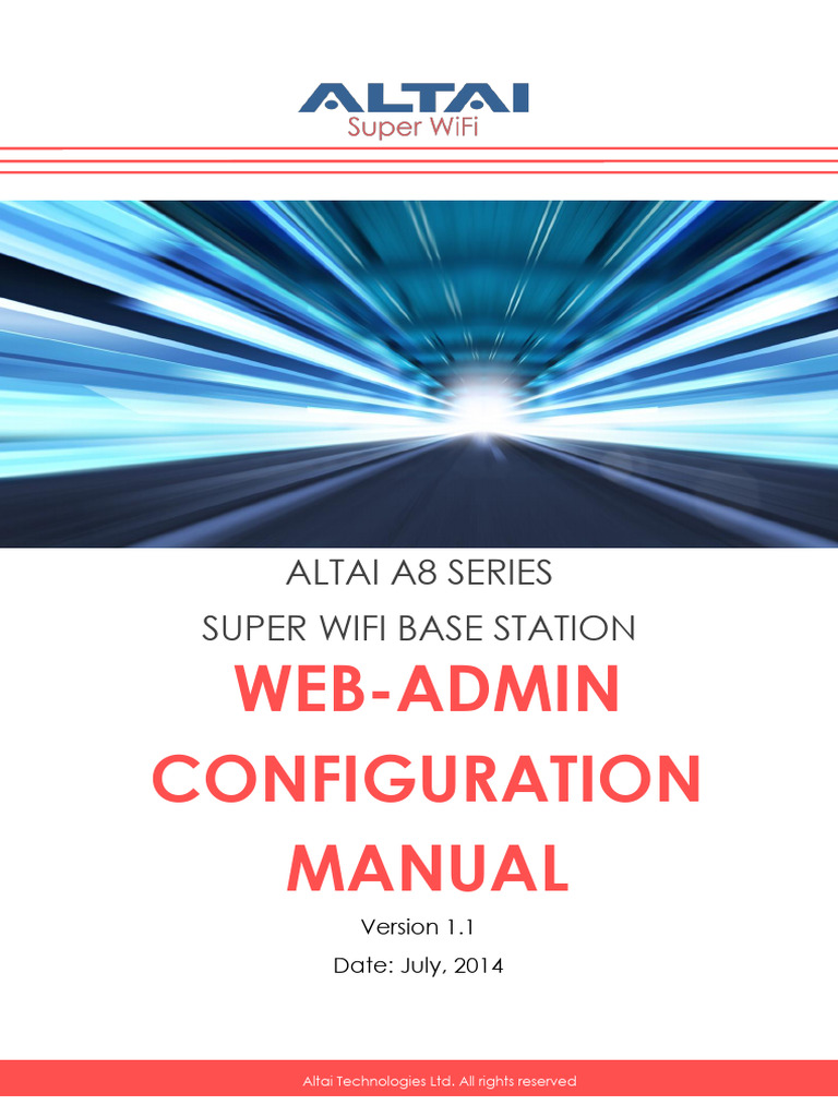 TPS14-007 Rev1.1 A8 Web-Admin Configuration Manual - FM 2.3.0.207 | PDF | Ip Address | Computer ...