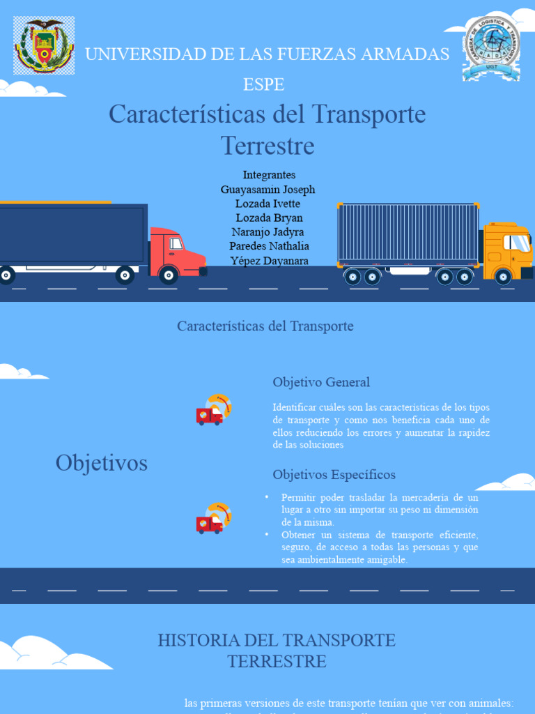 Transporte Terrestre | PDF | Transporte | Transporte de tierra
