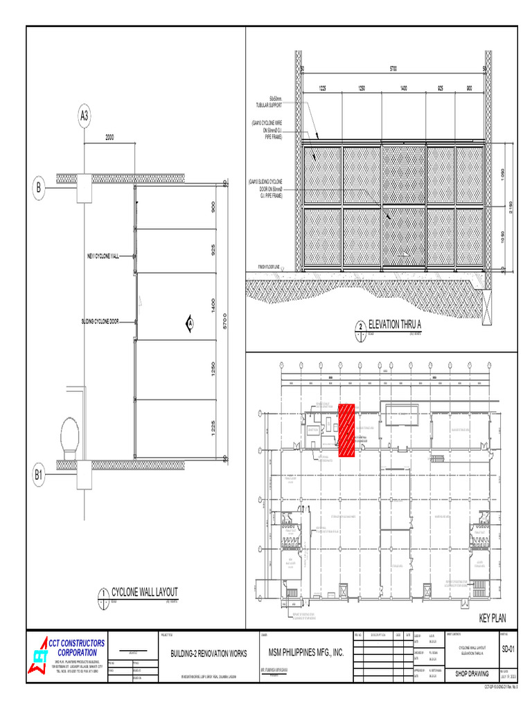 MSM - Cyclonewall Rev.1 | PDF | Architectural Elements | Buildings And ...