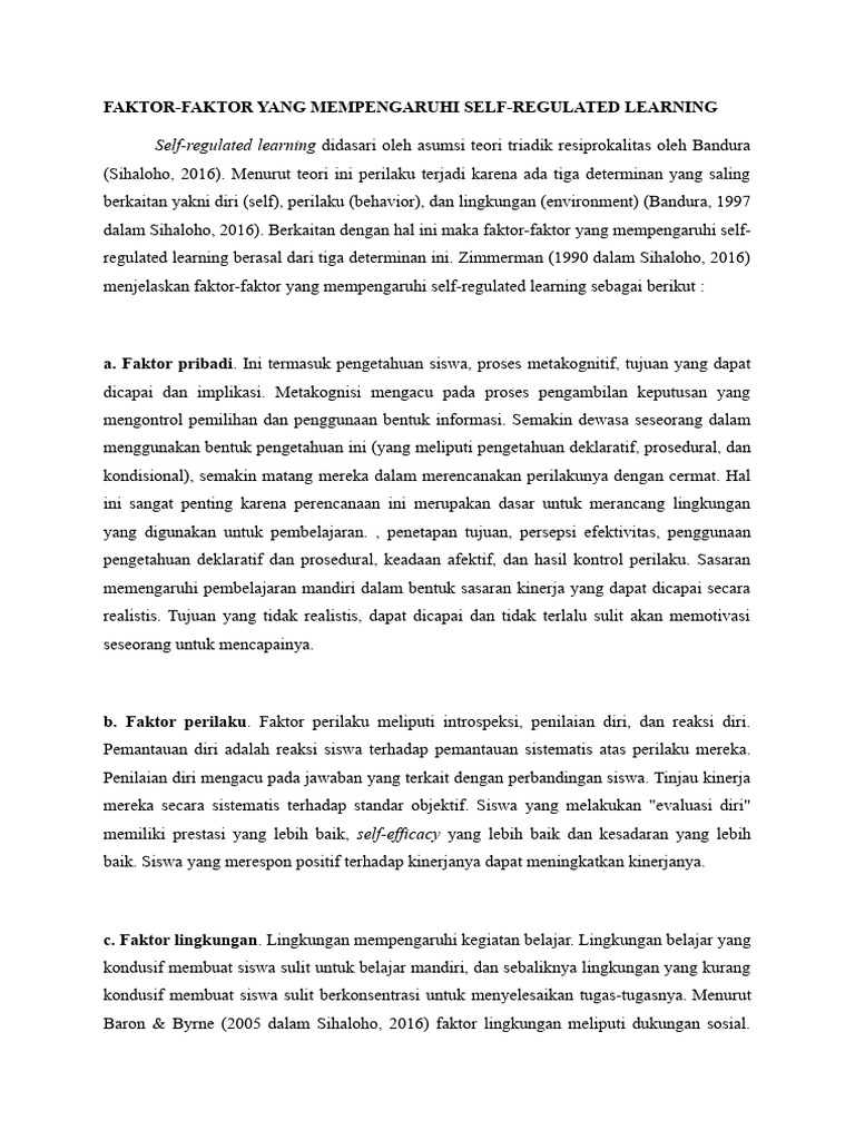 Faktor SRL Revisi | PDF