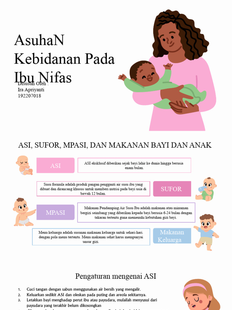 Asuhan Nifas Asi, Mpasi DSB | PDF